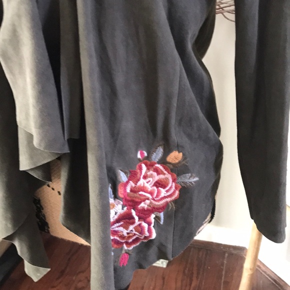 Johnny Was | Jackets & Coats | Nwt Johnny Was Dragon Suede Jacket ...